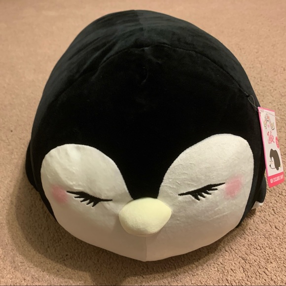 Justice | Toys | Squishmallow Violet Penguin Jumbo Plush Pillow 2 ...